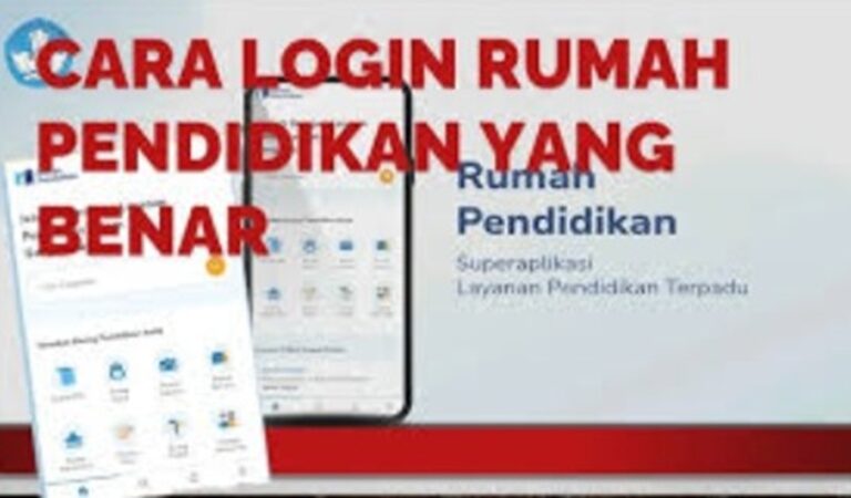 Ini Cara Login Ruang GTK di Aplikasi Rumah Pendidikan 2025, Anti Ribet ...